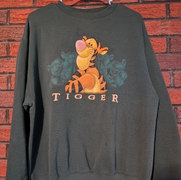 Disney | Tops | Disney Tigger Sweatshirt | Poshmark